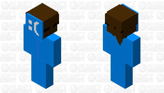 BlueScreened Minecraft Skin