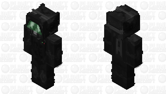 gas mask dead soldier Minecraft Skin