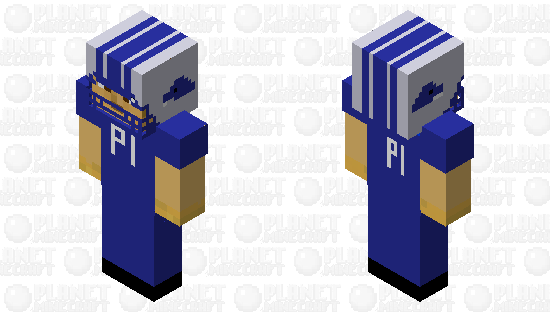 football player Minecraft Skin