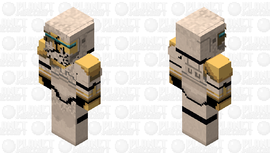 Clone Commando Gregor, Hd. Minecraft Skin