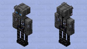 Endoskeleton HD Bedrock Minecraft Skins | Planet Minecraft Community