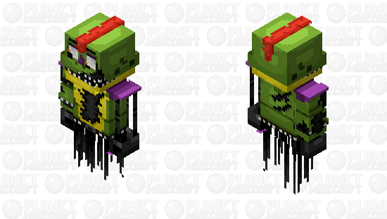 Shattered monty Minecraft Skin