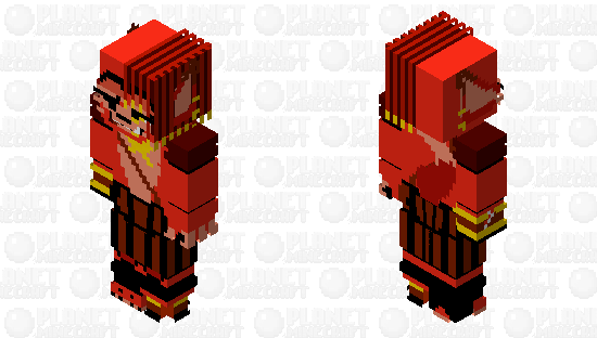 Rockstar Foxy Minecraft Skin