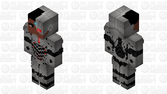 CYBORG /SNYDER CUT DCEU Minecraft Skin