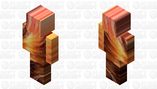 more hair Minecraft Skin