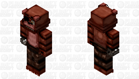Stylized Foxy Early 2022 Minecraft Skin