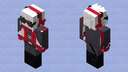 Justice from Helltaker Minecraft Skin