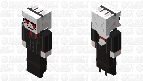 helltaker -Lucifer- Update Minecraft Skin