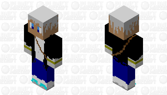 silver Minecraft Skin