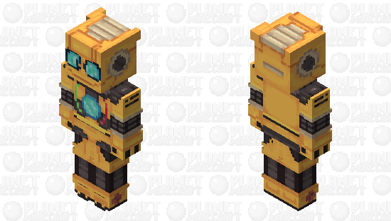 Working Robot || Test 0 Minecraft Skin