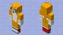 Space Adventure Tails (Mad) Minecraft Skin