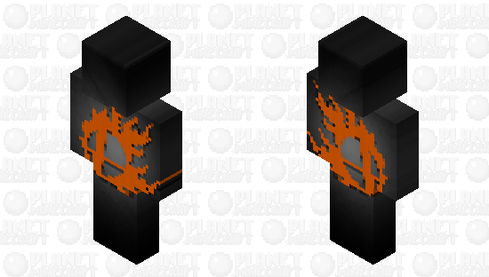 Fire smash ball Minecraft Skin