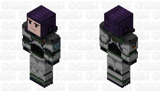 Lightyear Minecraft Skin
