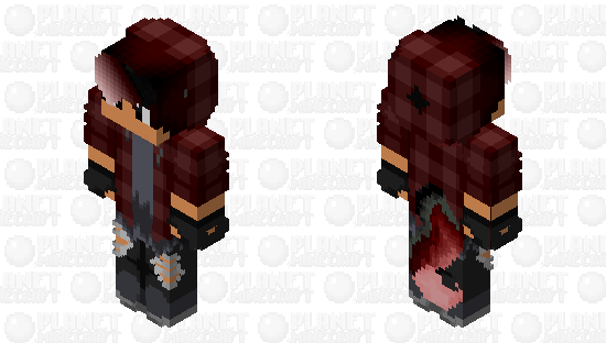 Red boy HD skin Minecraft Skin