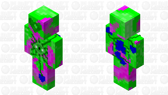 Heart Steve Minecraft Skin