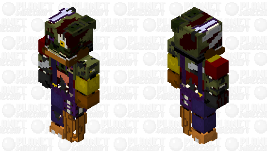 Scraptrap (Custom) Minecraft Skin