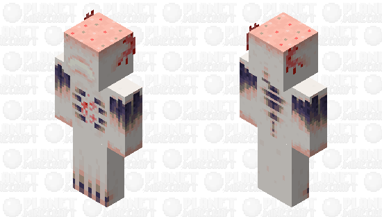 Inverted Warden Minecraft Skin