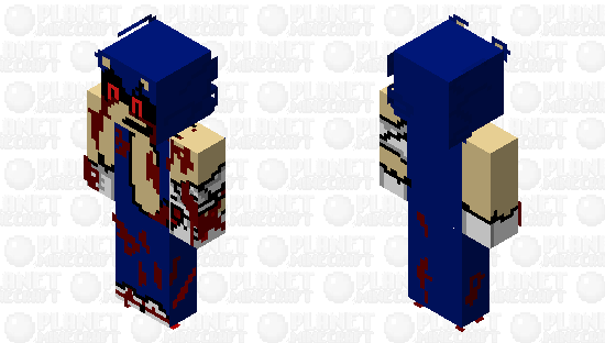 sonic.exe Minecraft Skin