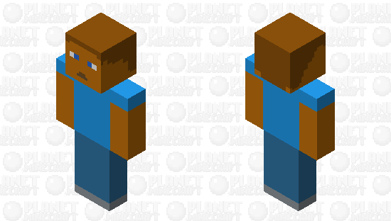Steve but badly made Minecraft Skin