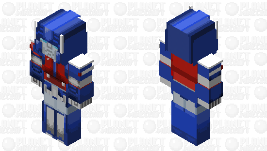 Ultra Magnus – Transformers Minecraft Skin