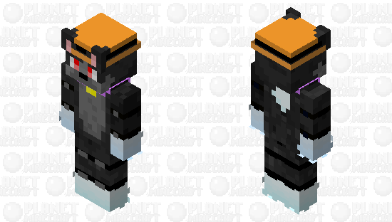 Silver the detective Minecraft Skin