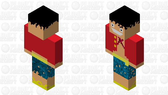 Luffy Minecraft Skin