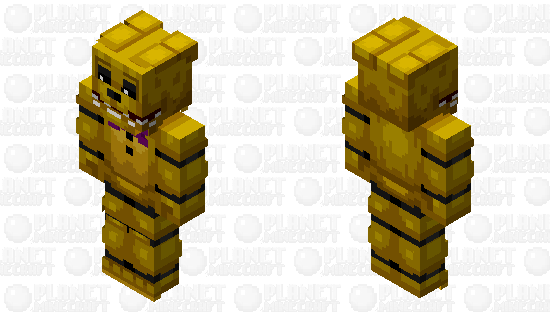 SpringBonnie (black Eyes) (for an rp im in) Minecraft Skin