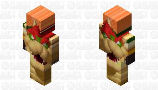 Bowser Minecraft Skin