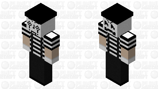 Mime (steve) Minecraft Skin