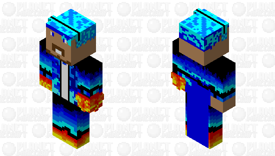 Blue Steve Minecraft Skin