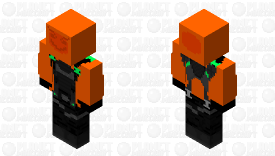 Pumpkin sludge Minecraft Skin