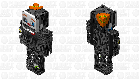 Ennard FNAF (burnt spaghetti) HD Minecraft Skin