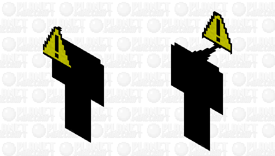 Shadowfigure Long Neck Creepy Caution Sign Face (steve) Minecraft Skin