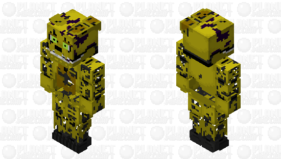 VR Springtrap (Fnaf VR: Help Wanted) Minecraft Skin