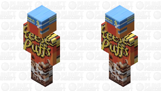 REESES PUFFS REESES PUFFS EATEM UP EATEM UP EATEM UP Minecraft Skin