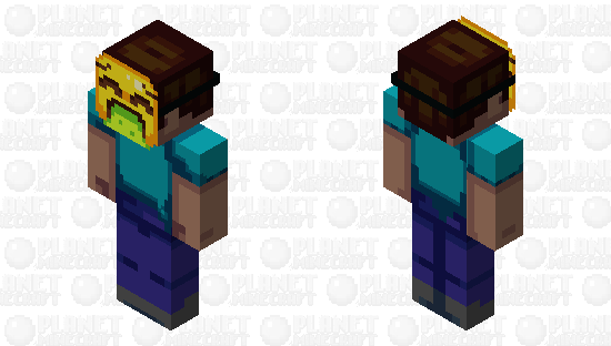 steve w/ barf mask Minecraft Skin