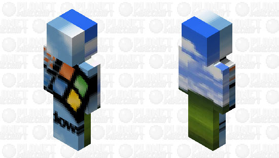 Windows 95/XP (HD Skin) (Alex Model) Minecraft Skin