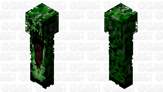 Updated Creeper (Horror Boost) Minecraft Skin