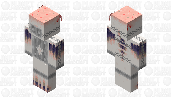 Escaped Inverted Warden Minecraft Skin