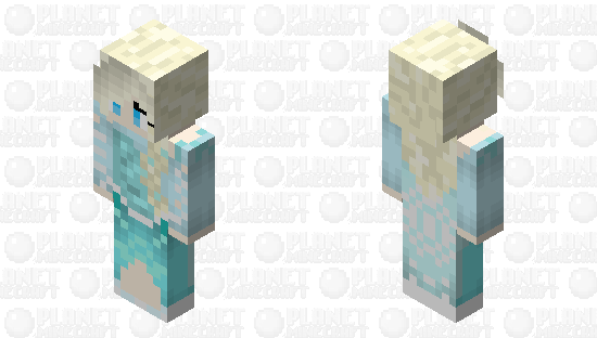 Elsa v2 Minecraft Skin