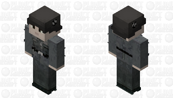 Totenkopf SS soldier Minecraft Skin
