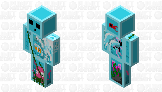 Ocean Slimes Minecraft Skin