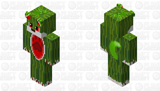 Watermelon Dog Minecraft Skin