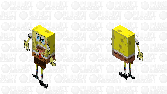 Spongebob Minecraft Skin