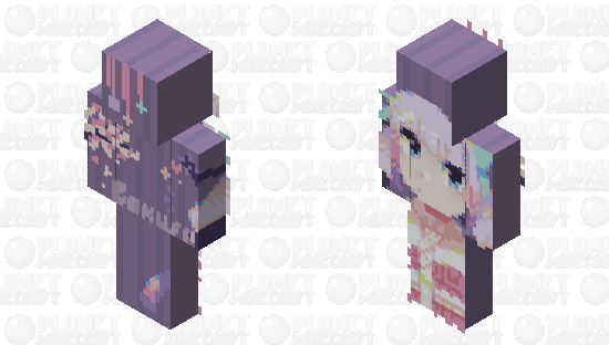 Kanna Kamui Minecraft Skin
