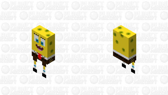 Spongebob Minecraft Skin