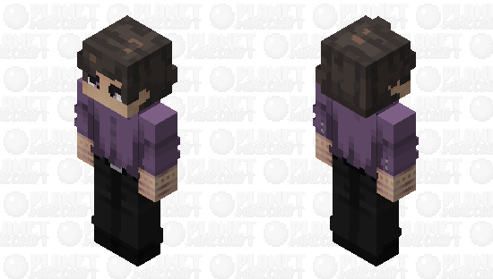 William Afton [ Baggy Purple Shirt ] Minecraft Skin