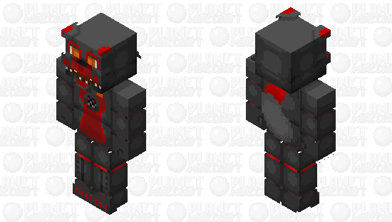 Custom fnaf animatronic name : stranger Minecraft Skin