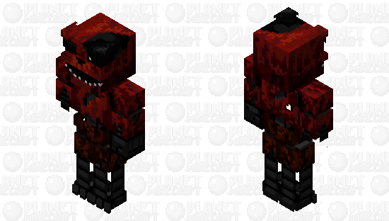 phantom foxy Minecraft Skin