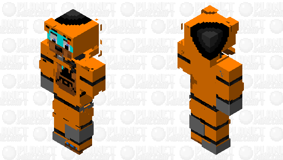 Shattered Freddy Minecraft Skin